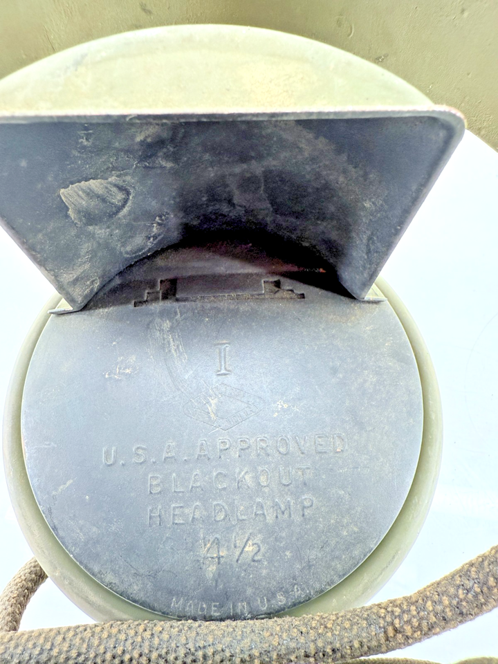 NOS Ford GPW Willys MB G503 Jeep Early Tombstone Blackout Light Guard ...