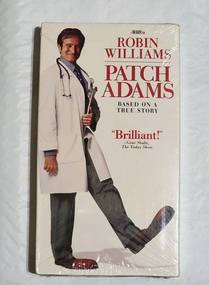Patch Adams (VHS, 1999) Robin Williams New - Factory Sealed 96898366038 ...