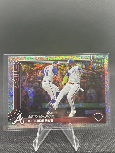 2025 Topps Series 1 Lets Dance Sandglitter Foil Parallel #237 Atlanta ...