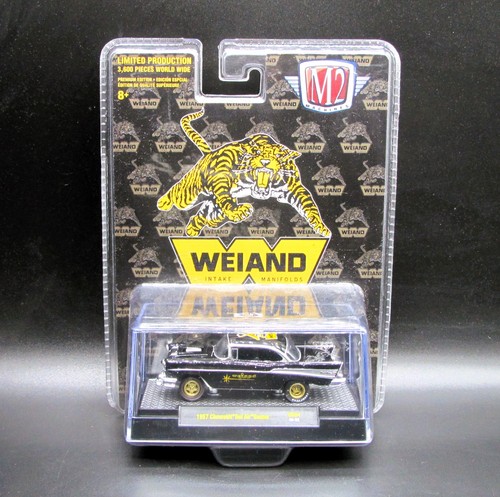 M2 MACHINES 1957 Chevrolet Bel Air Gasser, WEIAND INTAKE MANIFOLDS ...