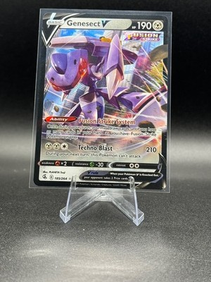Pokemon TCG Genesect V 185/264 Swsh08: Fusion Strike Holo | eBay