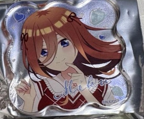 The Quintessential Quintuplets Miku Acrylic Block Strawberry Style New ...