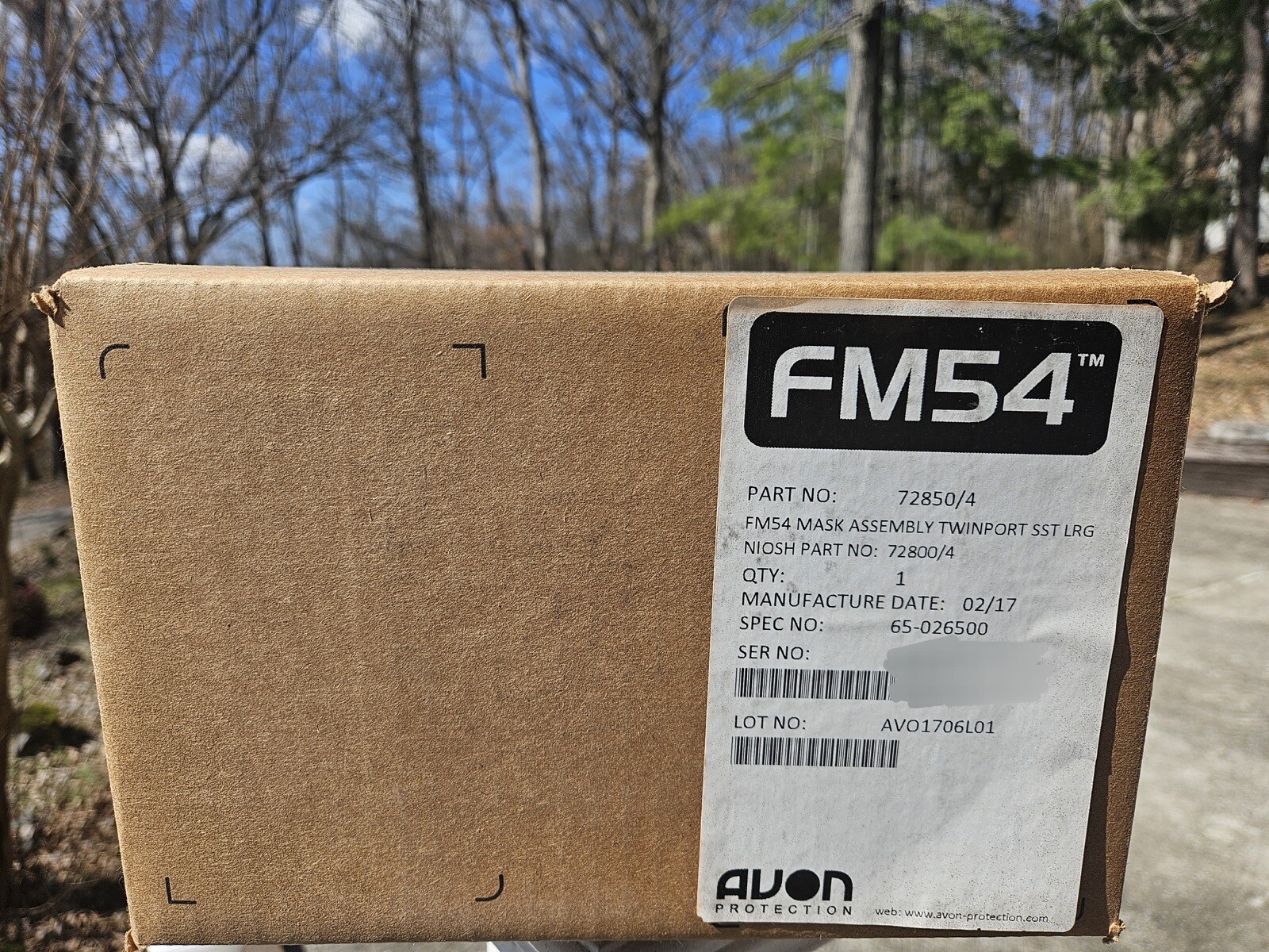 New Avon 72850 FM54 Protective Twin Air Port Mask - Large | eBay