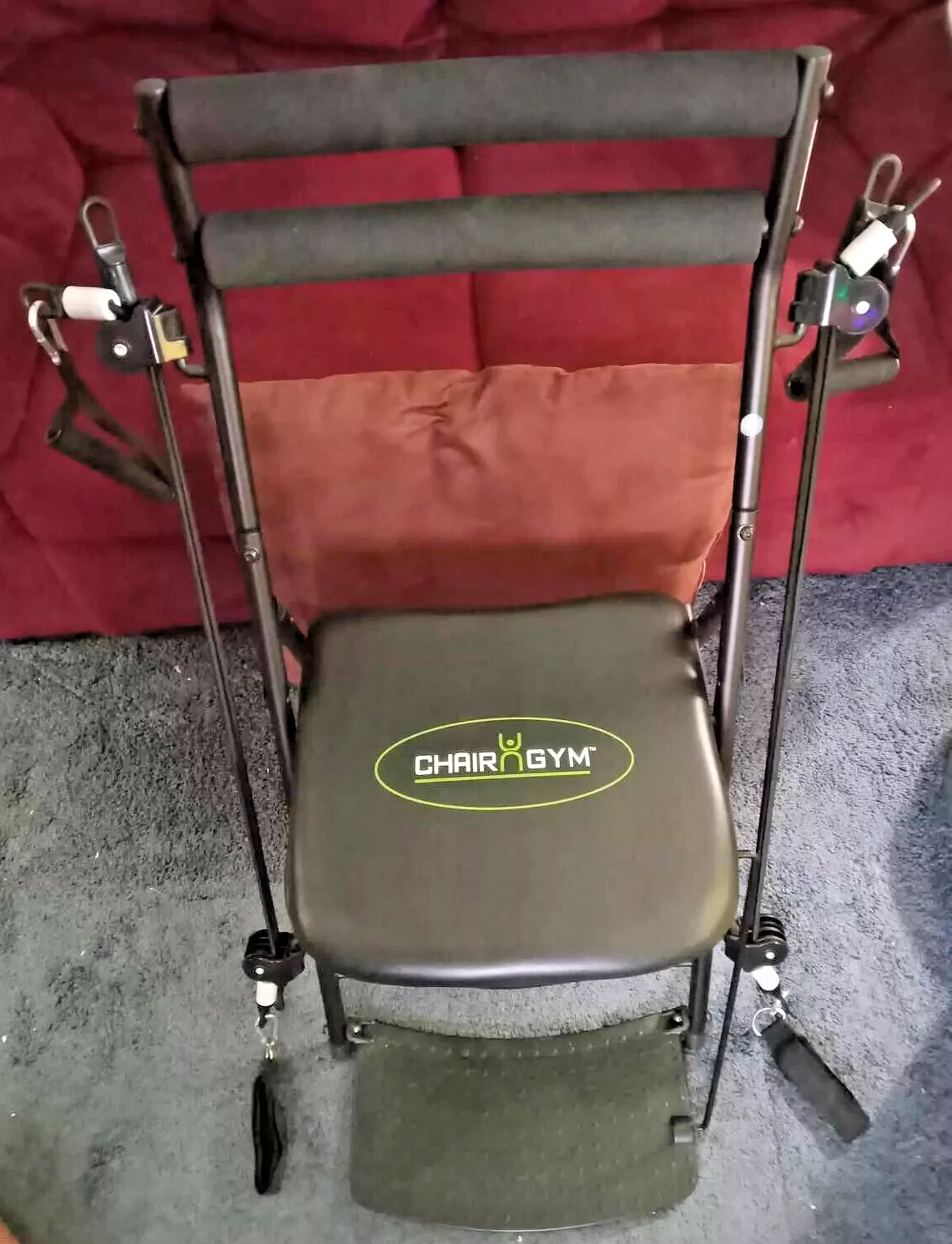 Chair Gym Workout Seated Exerciser With Upper and Lower Resistance ...