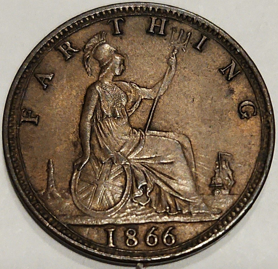 ** Great Britain ** 1866 Victoria ** Farthing ** | eBay