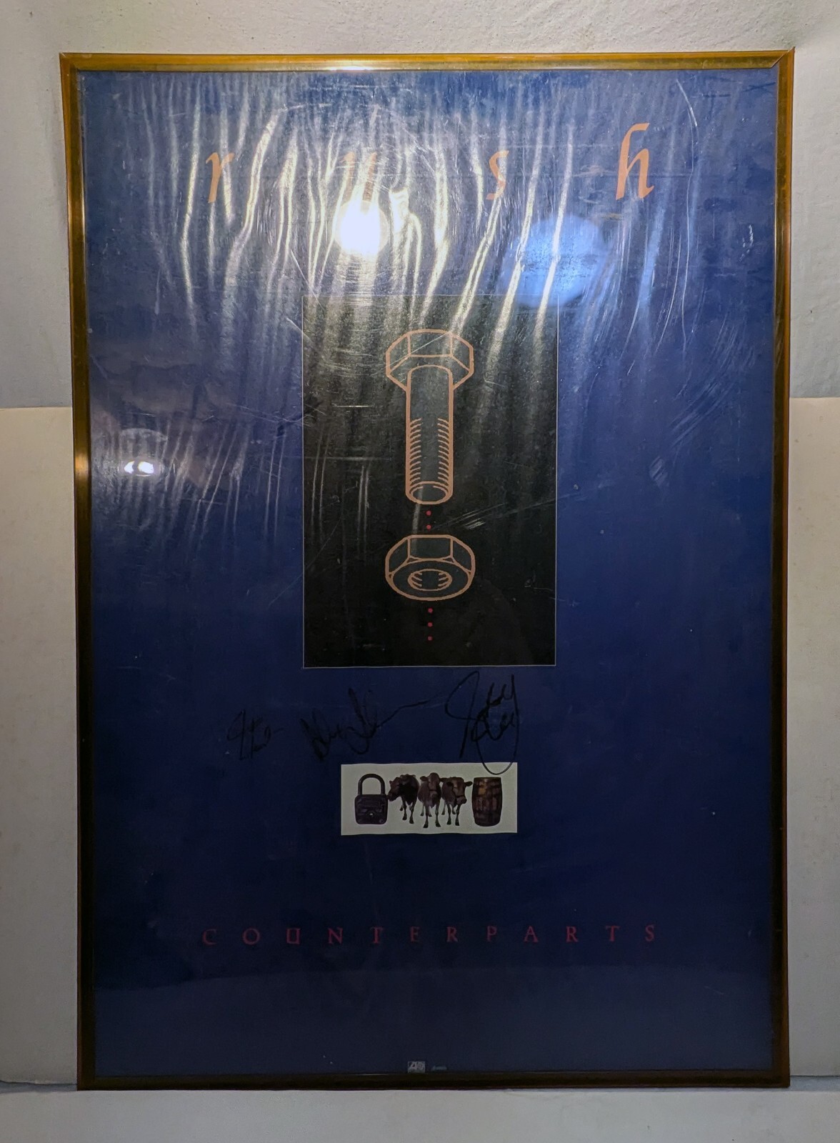 Rush Counterparts poster SIGNED | eBay
