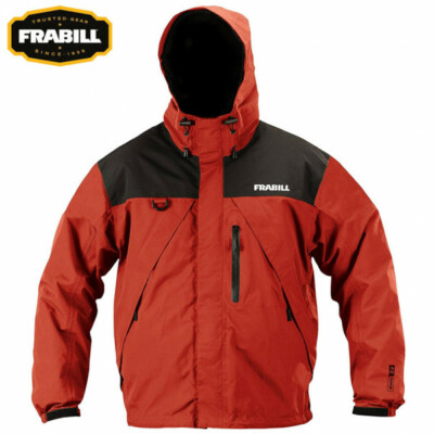 Frabill F2 Surge Fishing Rainsuit Rain Jacket - Color Red Size Choose ...
