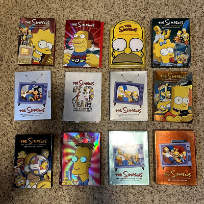 Lot of 12 Simpsons complete season sets (DVD) | eBay