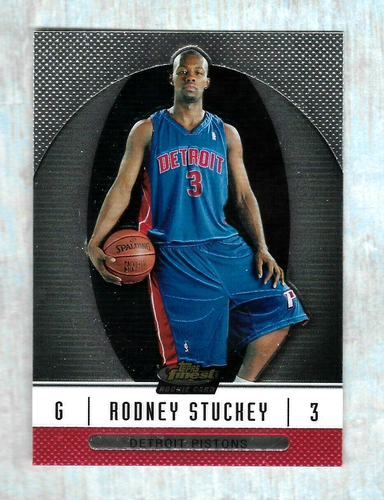 RODNEY STUCKEY 2007 TOPPS FINEST SP ROOKIE RC CARD #'D 175/539 RARE NBA ...