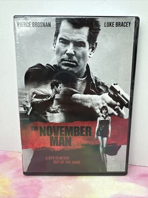 The November Man (DVD, 2014) Pierce Bronson Luke Bracey New/Sealed ...