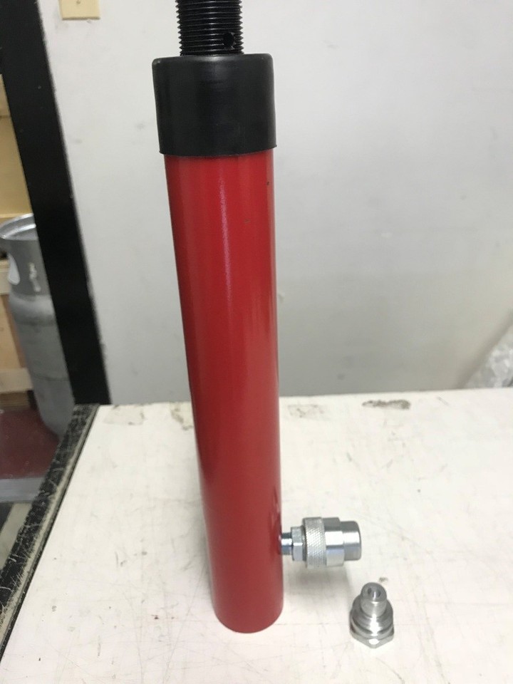 10 TON 10 INCH STROKE HYDRAULIC RAM AUTO BODY FRAME MACHINE & PULLING ...