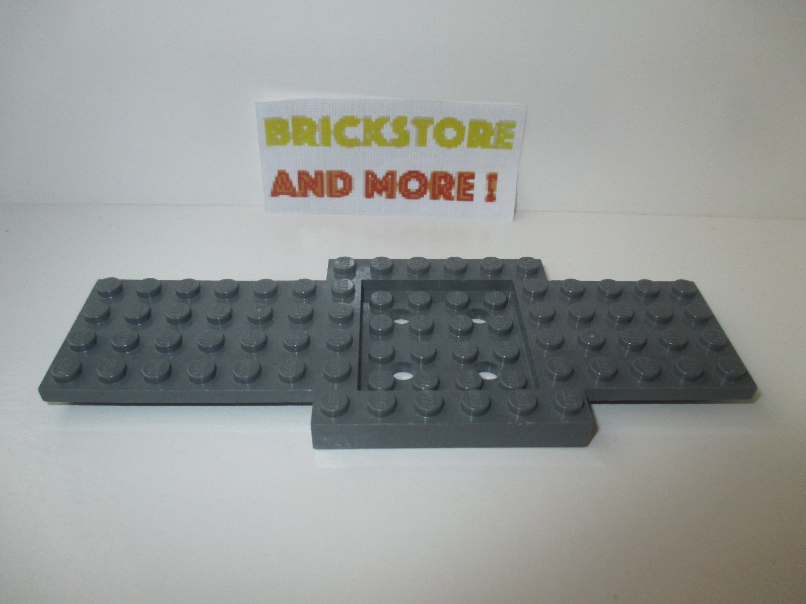 Lego - 1x Vehicle Vehicule Base Car 6x16x2/3 52037 Dark Bluish gray ...