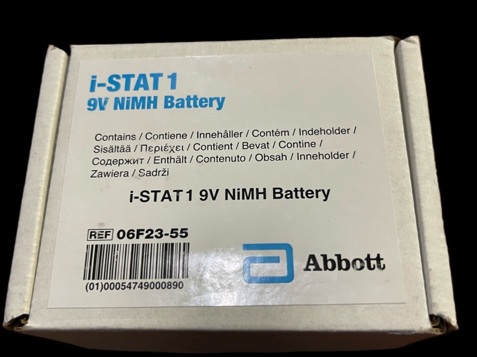 Abbott i-STAT-300 G Analyzer,Recharger, Printer, 9V NiMH Battery ...