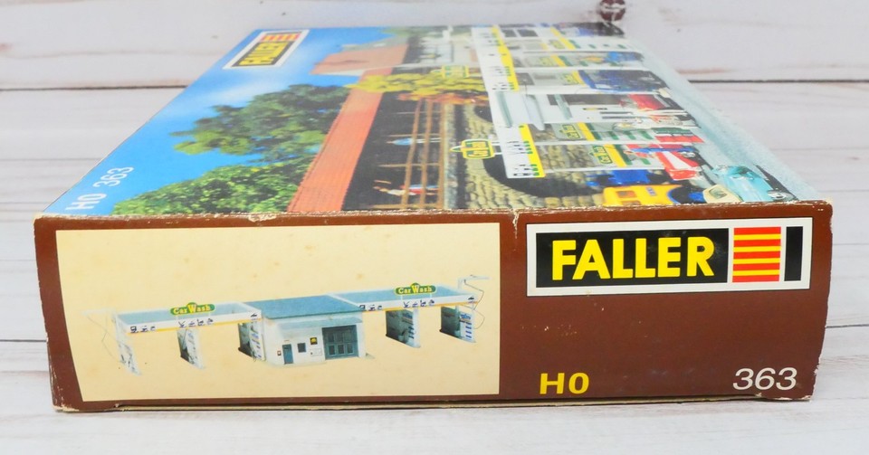 Faller 363, Self-Service Car Wash, Structure Model Kit, HO Scale, Open ...
