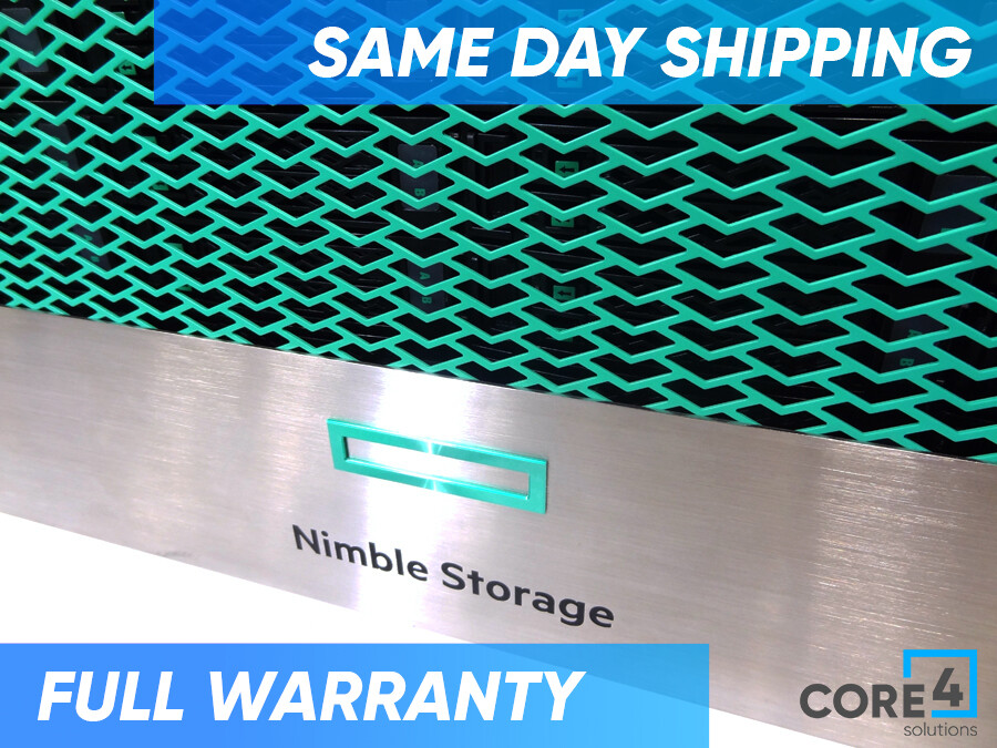 HPE Nimble AF40 Flash Array w/ 92TB, 6x 4 Port 10GbE sfp+ Adpt, 2x Cont ...