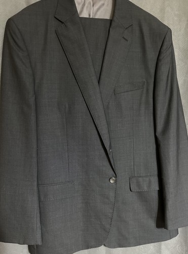 Ital Uomo Suit Set Men Size 44R 38R Sports Coat Pants Wool Single ...