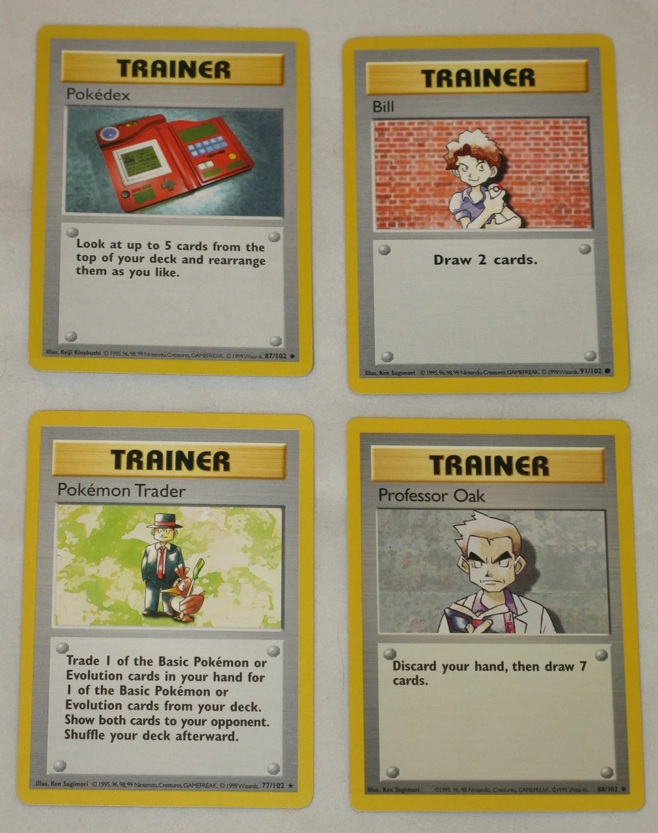 Pokemon Trainer Card Base