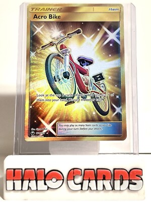 PACK FRESH Pokemon ACRO BIKE Card CELESTIAL STORM Set 178/168 Sun Moon ...