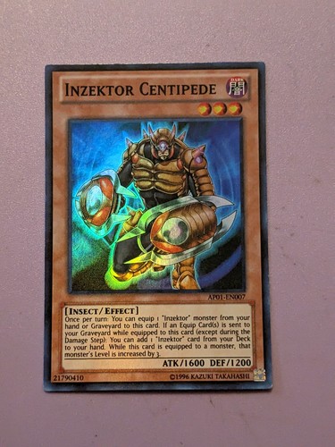 Yu-Gi-Oh! TCG Inzektor Centipede Astral Pack: Booster One AP01-EN007 ...