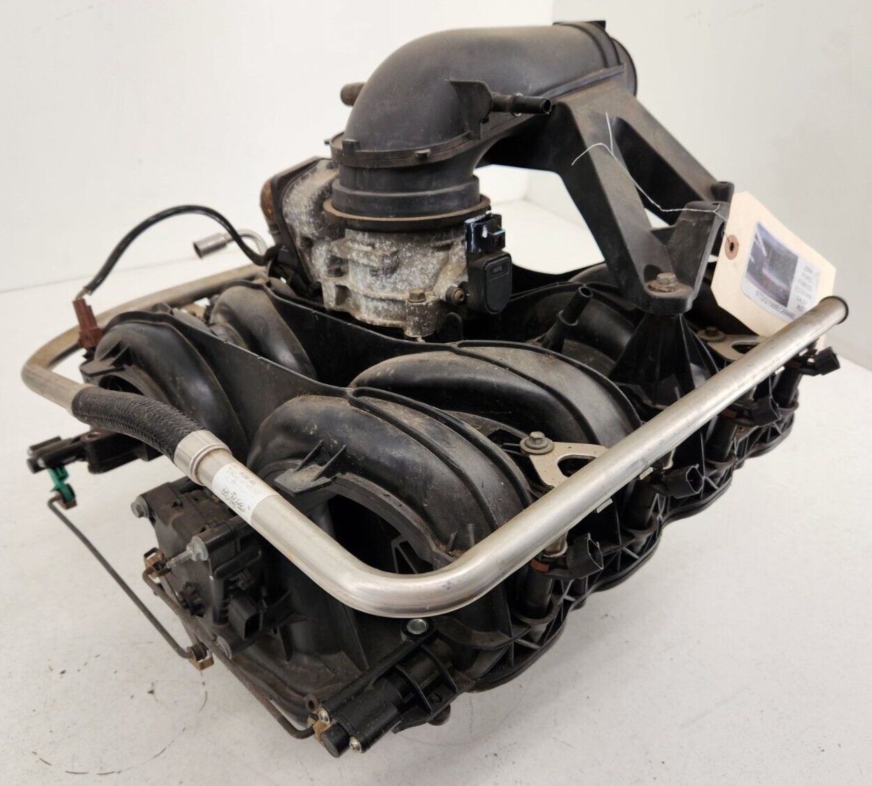 2008 Ford F350 5.4L 3V Intake Manifold w/ Throttle Body / Fuel Rail ...