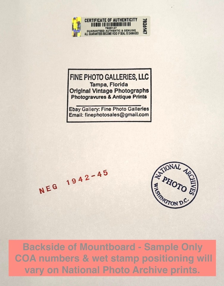 1944 U.S. NAVY MEN Semi Nude Sailors Pilots WWII USS Hornet CHARLES ...