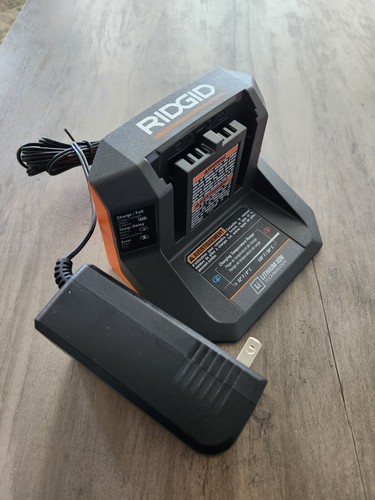 Geniune Ridgid R86093 18V Dual Chemistry Lithium-Ion Battery Charger | eBay