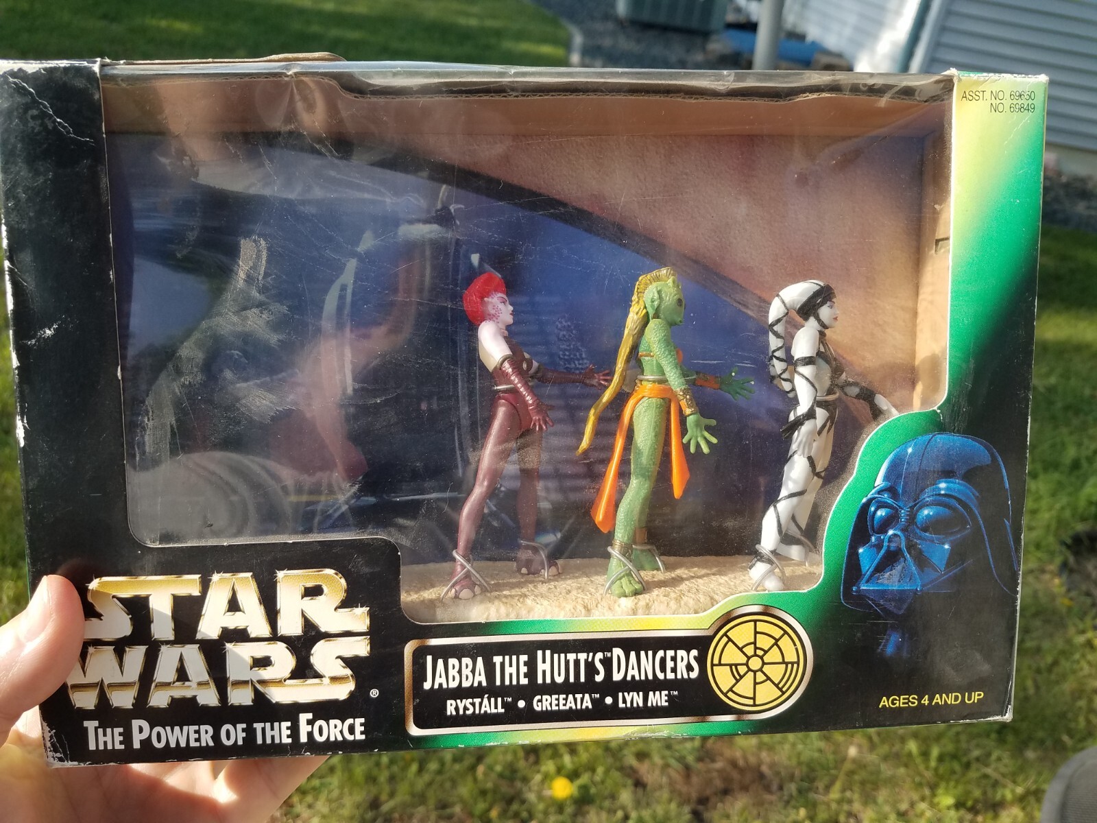 Star Wars JABBA THE HUTT'S DANCERS Power of the Force 1998 Action ...