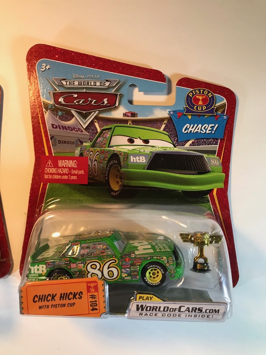 Chick Hicks Cars Piston Cup 10.5X4.5" Chick Hicks Race Auto PAPIER