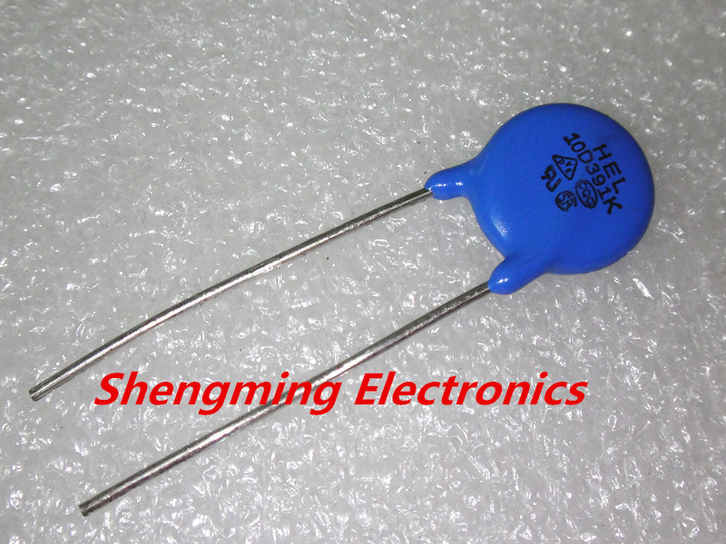 20PCS Varistor 10D391K Metal voltage dependent resistor 10MM 390V | eBay