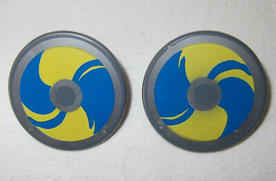 23223, 2x Schild, rund, klein, silber, bedruckt | eBay.de