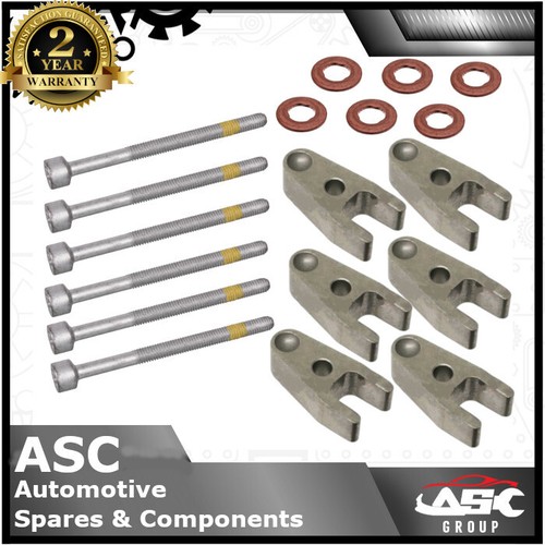 Injector Bolt, Clamp & Washer Set (18pc) fits Mercedes A B C E X Class ...