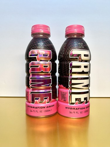 〽️ New Limited PRIME X Pink Lemonade Holo Clear Energy Hydration (2 ...