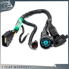 Ford OEM 7 Pin Connector Trailer Wiring Harness Feed F 6 TZ 13 a 576 BA ...