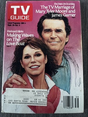 TV Guide Sept 29-Oct 5, 1984 Mary Tyler Moore James Garner Einstein ...
