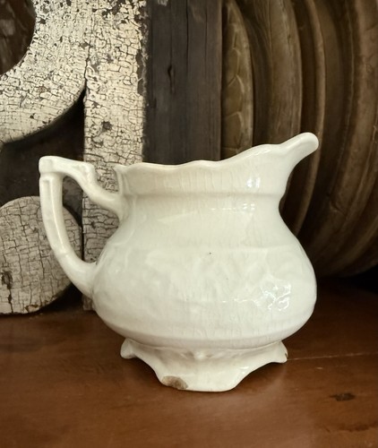 Vintage Ironstone Creamer ~ Beautiful Shape! | eBay