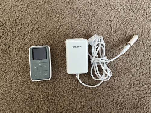 Creative Zen Microphoto DAP-MD0007 Gray White 8GB - LOOKS GREAT | eBay