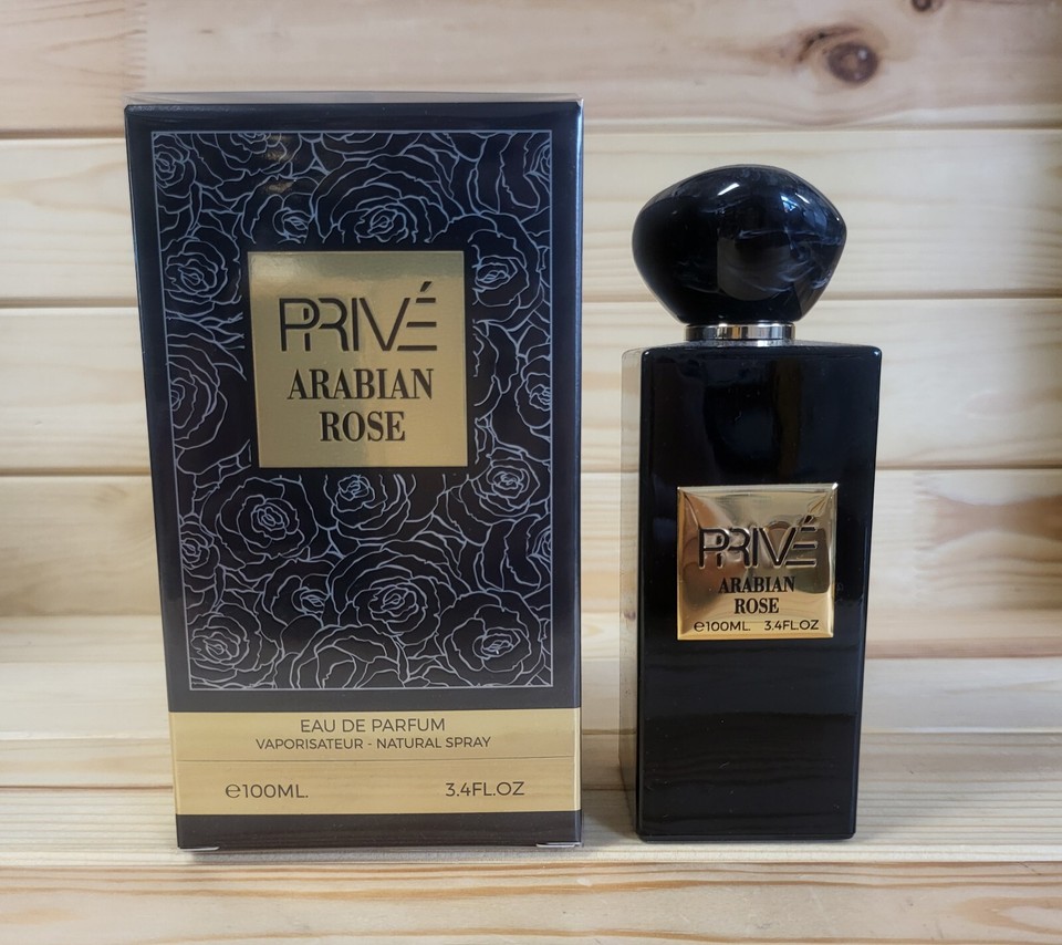 PRIVE Perfumes "ARABIAN ROSE" 100 ml EDP (Inspired by Armani Prive Noir ...