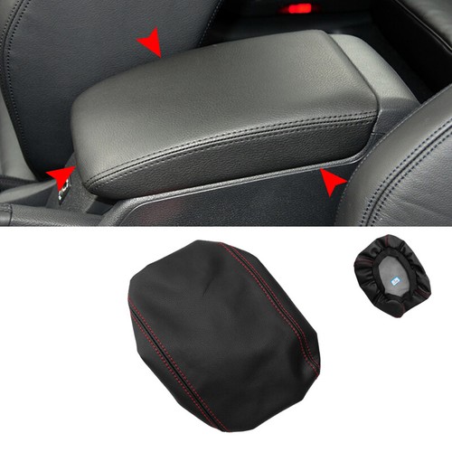 For VW Golf MK6 VI 2010-2013 Center Console Armrest Leather Replacement ...
