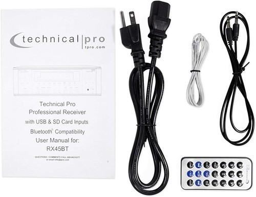 Technical Pro RX45BT 5.2-Channel Home Theater Receiver w/ Bluetooth | eBay