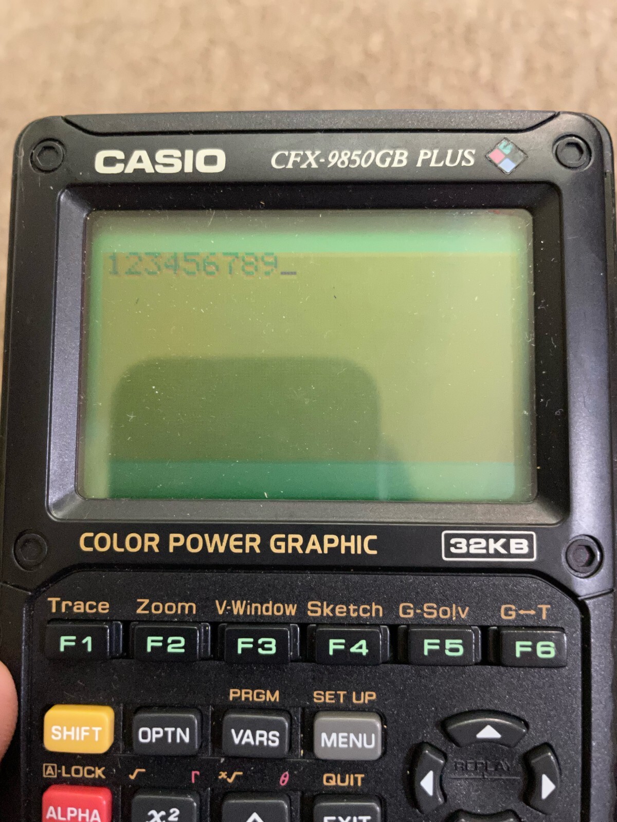 Casio CFX-9850GB Plus Color Power Graphic Calculator 32KB | eBay Australia