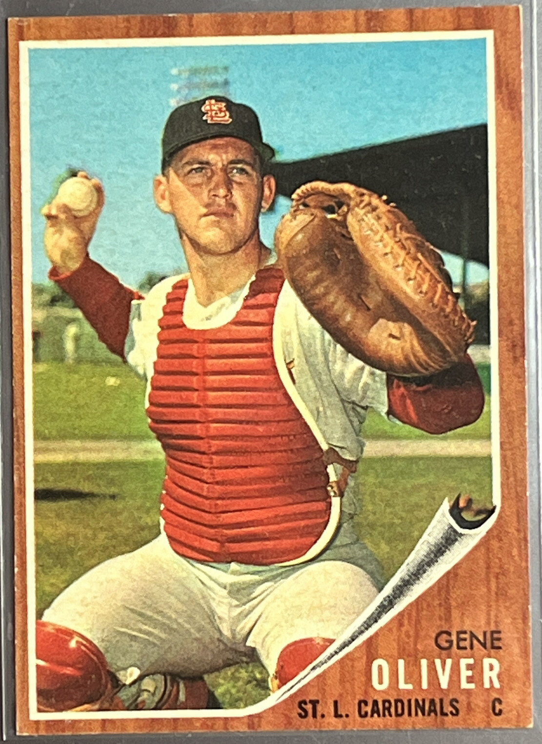 1962 Topps Gene Oliver Braves SP Hi # 561 NMT Sharp Card Nice Hard to ...