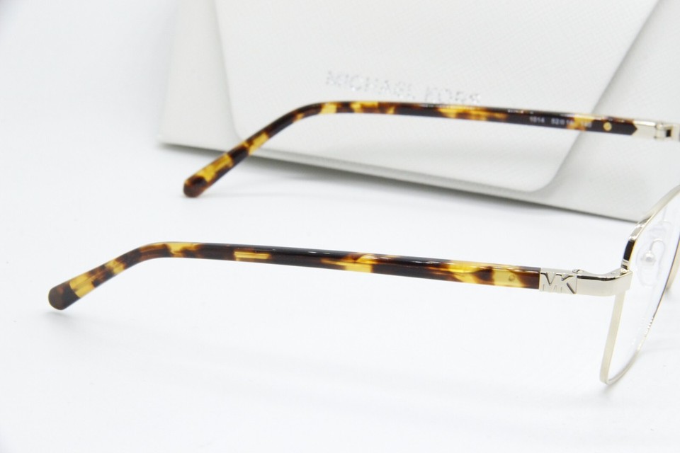 NEW MICHAEL KORS MK 3052 STRASBOURG 1014 GOLD AUTHENTIC EYEGLASSES W ...
