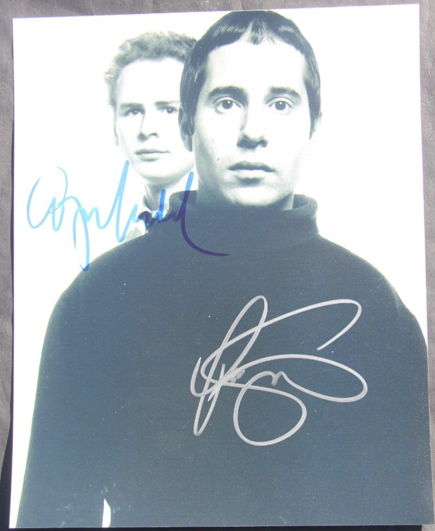 Simon and Garfunkel signed photo 8X10 w/COA | eBay