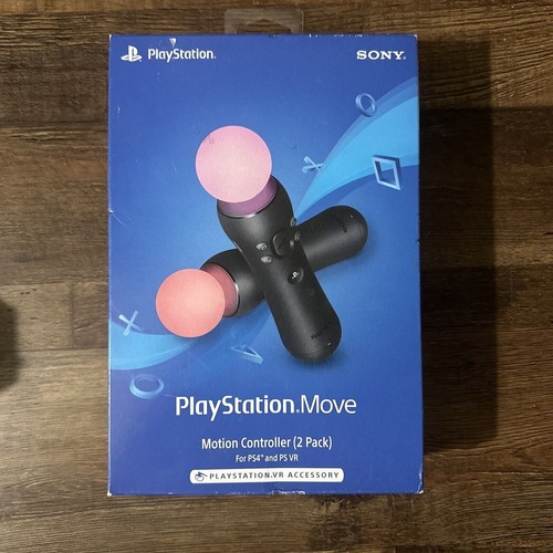 PlayStation Move Motion Controllers Two Pack Sony PS4 and PS VR - Brand New | eBay