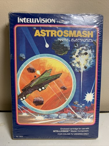 Astrosmash For Intellivision (Mattel Electronics, 1981) New Sealed Fast ...
