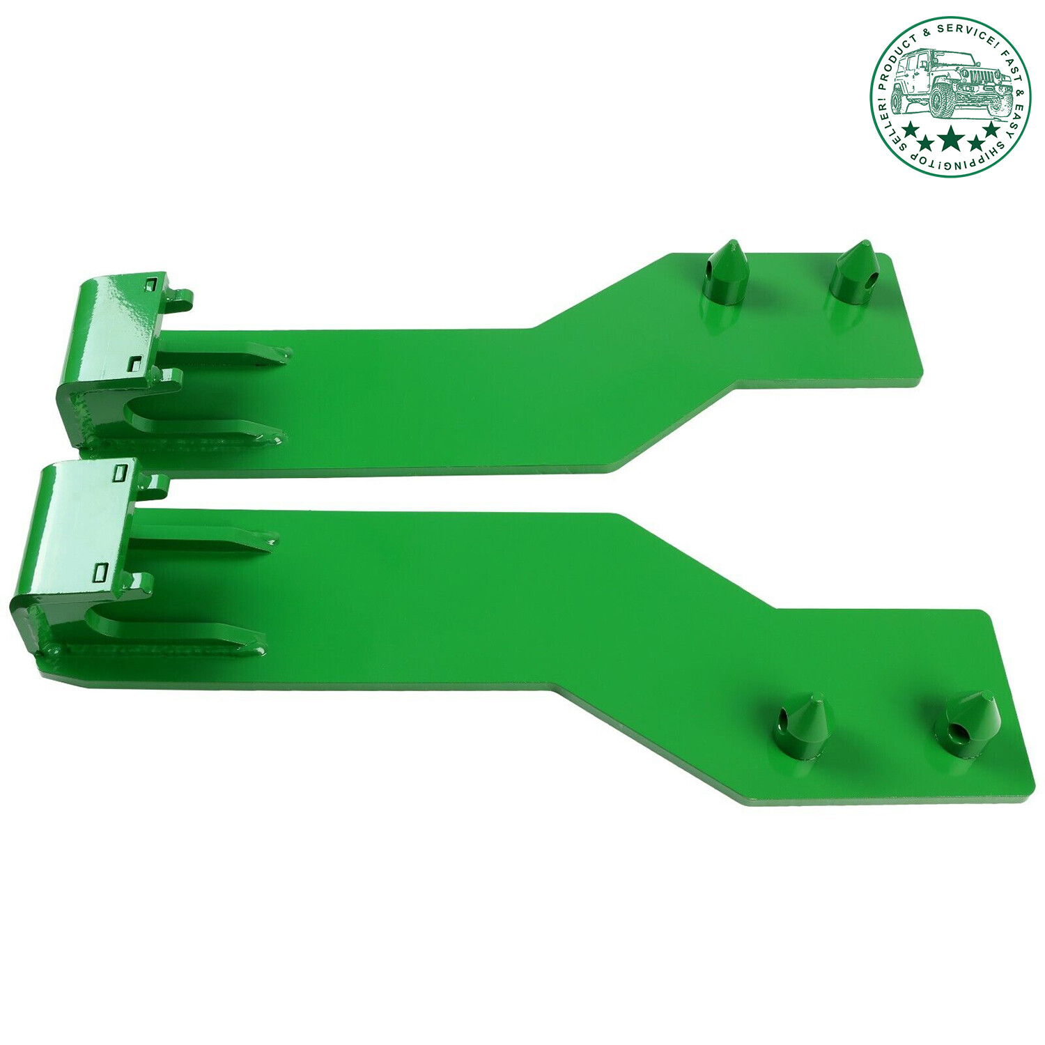 HECASA Tractor Loader Quick Tach Weld On Mounting Brackets For John ...