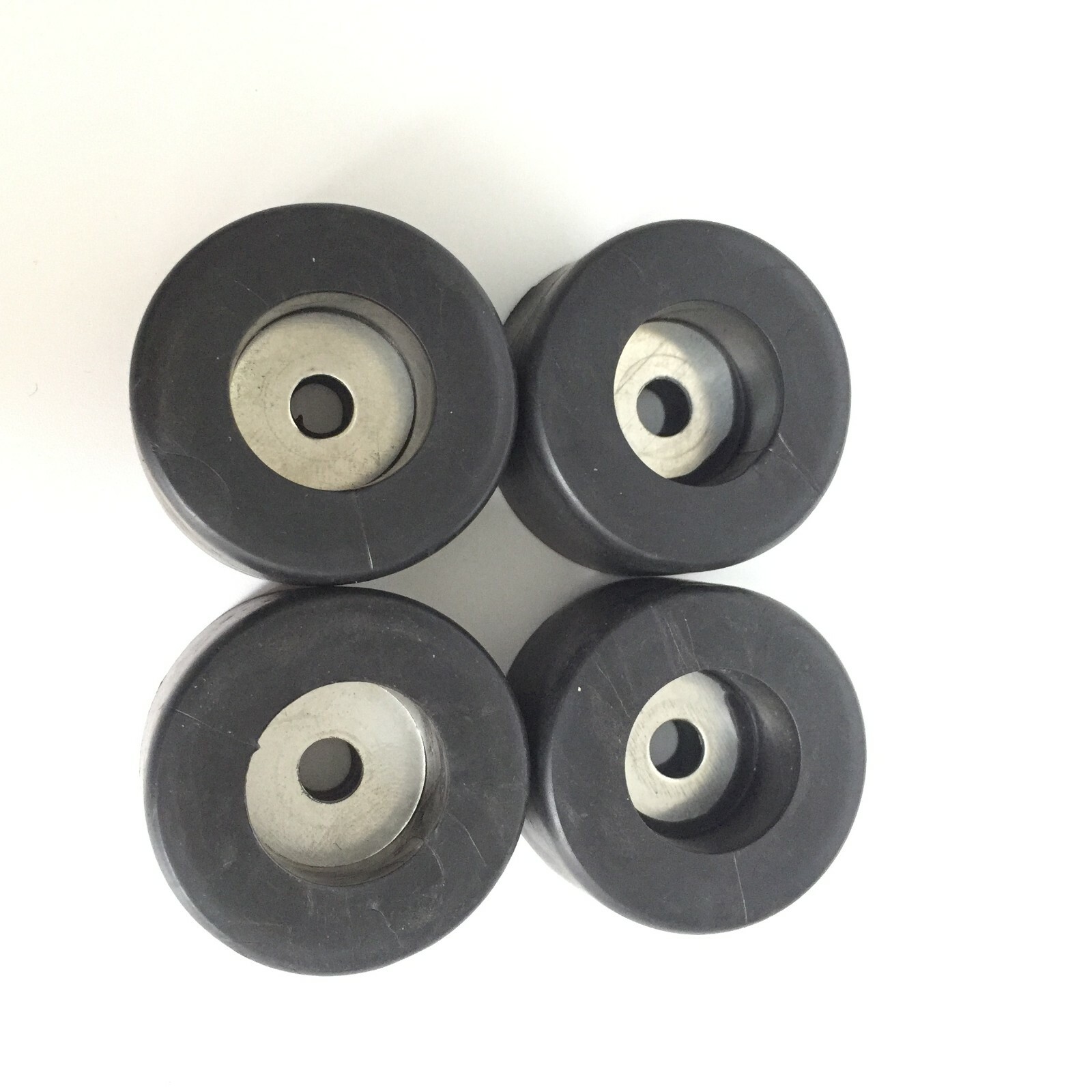 4 Heavy Duty Amplifier Feet W/Steel Washer Amp head Speaker Cabinet ...