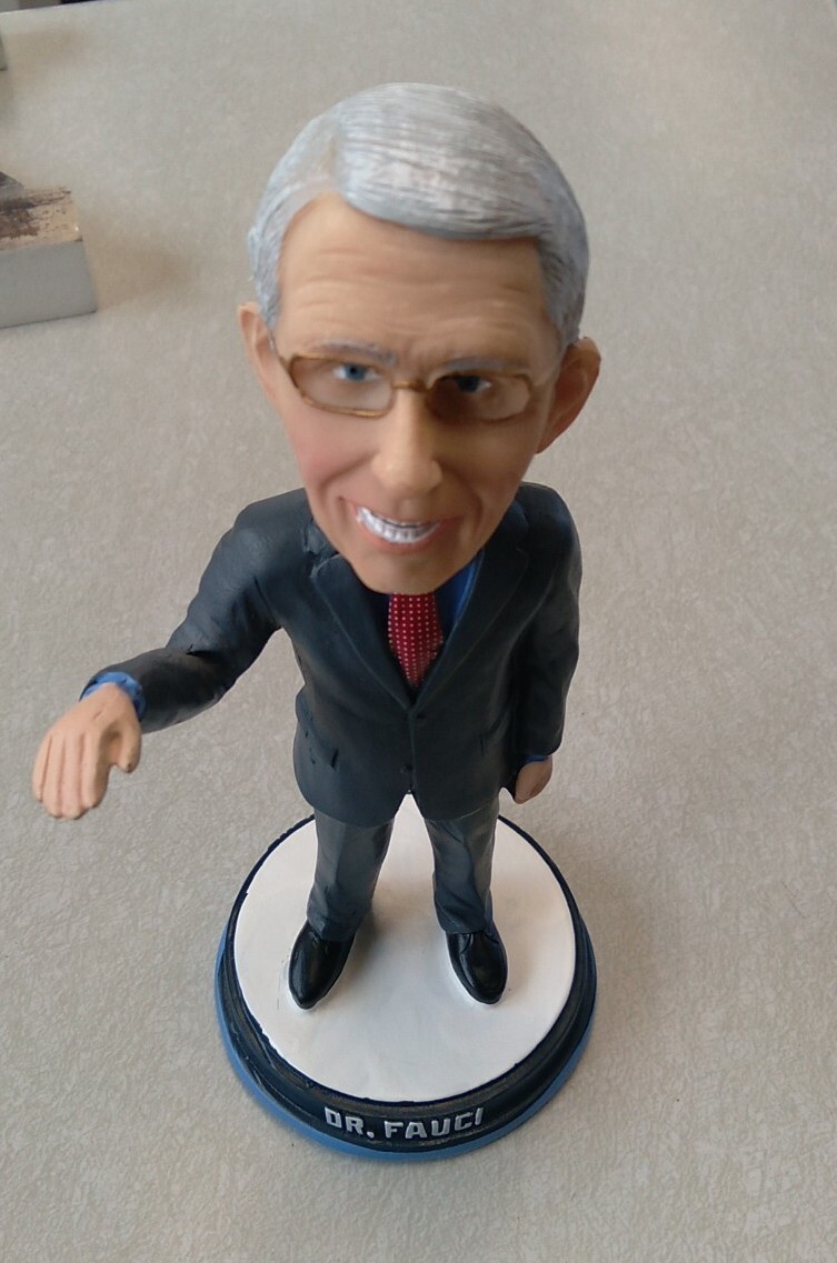 Dr. Fauci Red Tie Bobblehead national bobblehead hall of fame and ...
