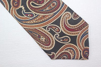 Mark Pendleton Mens Silk Tie Floral Paisley Multi-color | eBay