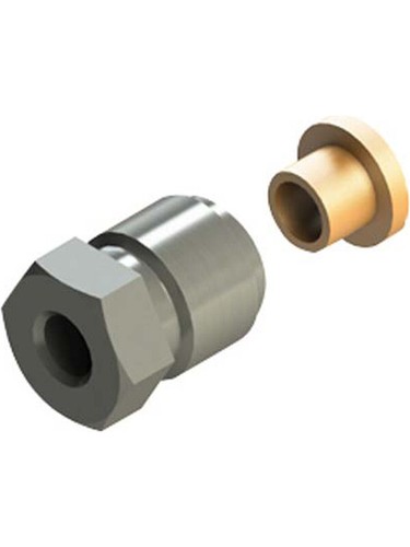 Alemlube Valve Outlet Compression Fitting Brass Olive 6mm (06.052.0 ...